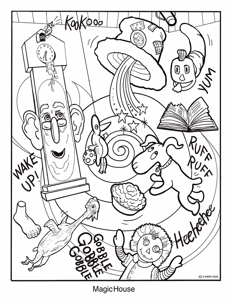 patchy patch coloring pages